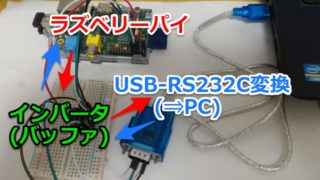 RS232CとUARTの違いをアナライザで確認してみた