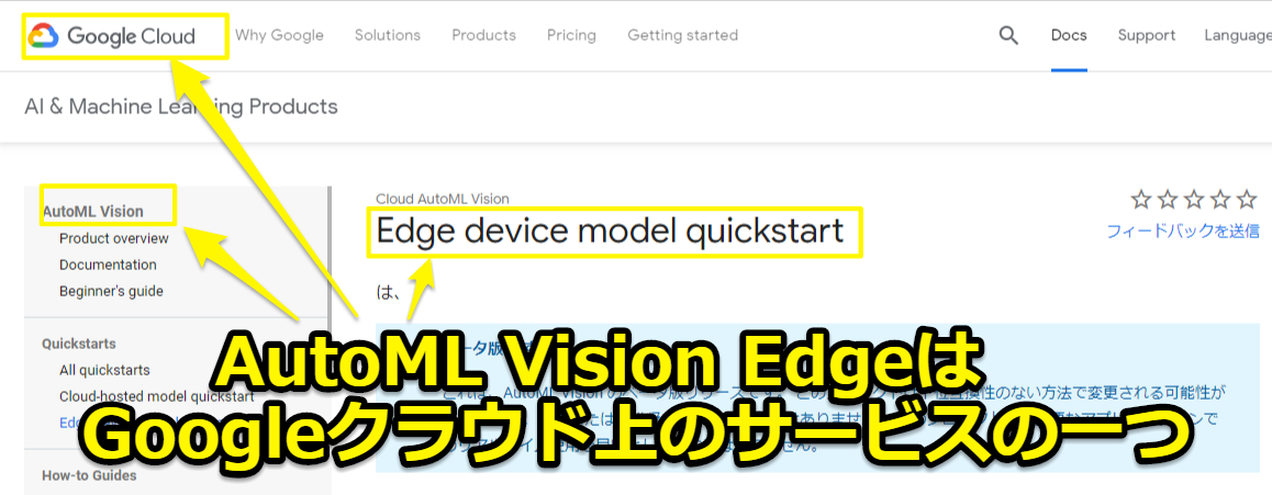 機械学習の始め方！GoogleのAutoML Vision Edgeで簡単に入門