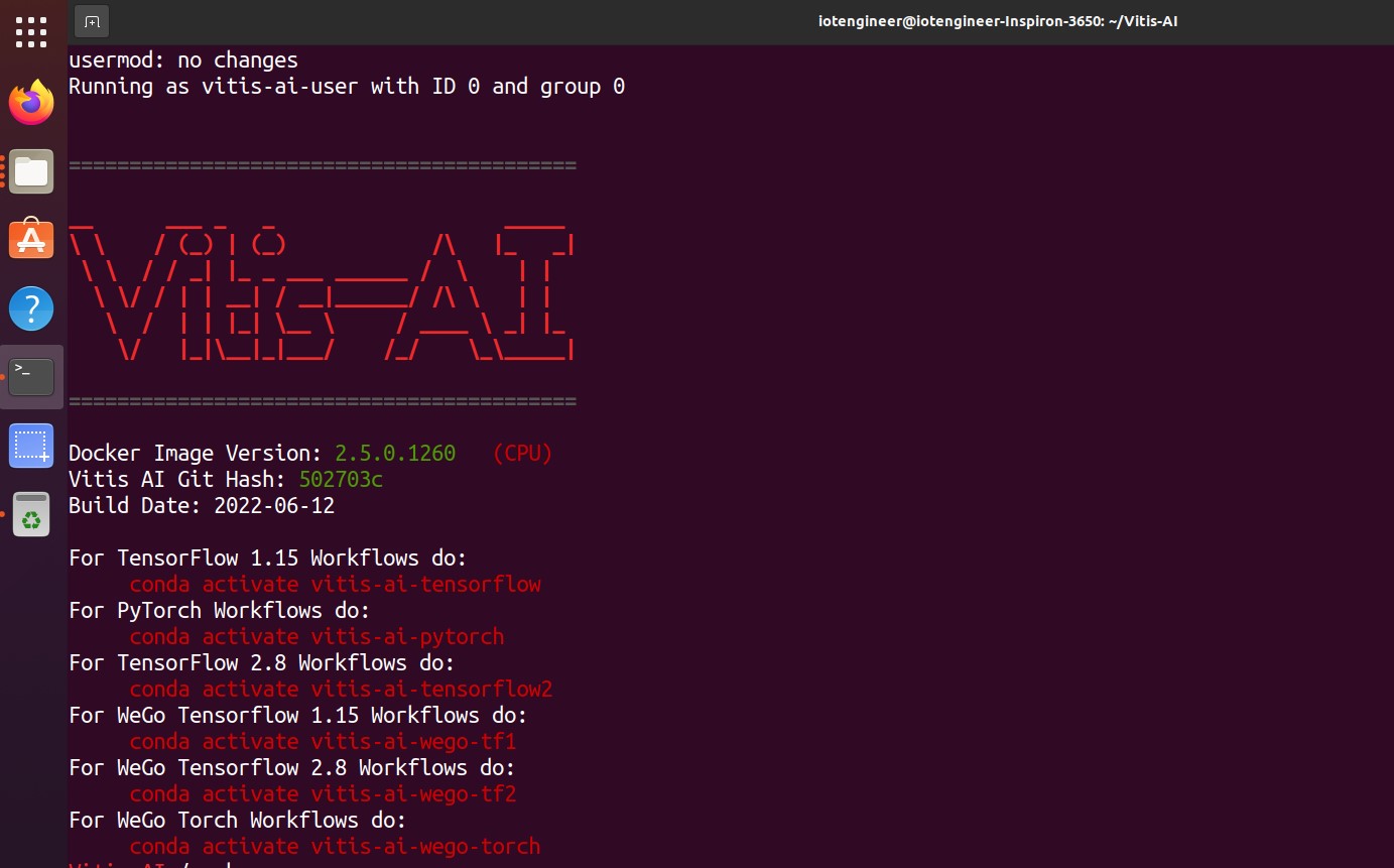 VItis AI 2.5やPetaLinuxなどインストールしてみたメモ