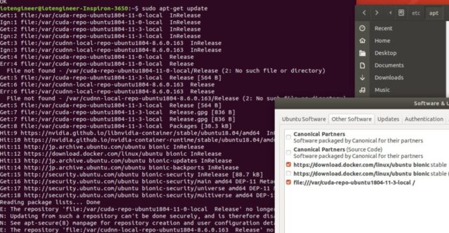 UbuntuでCUDAの削除から再インストールまでのメモ