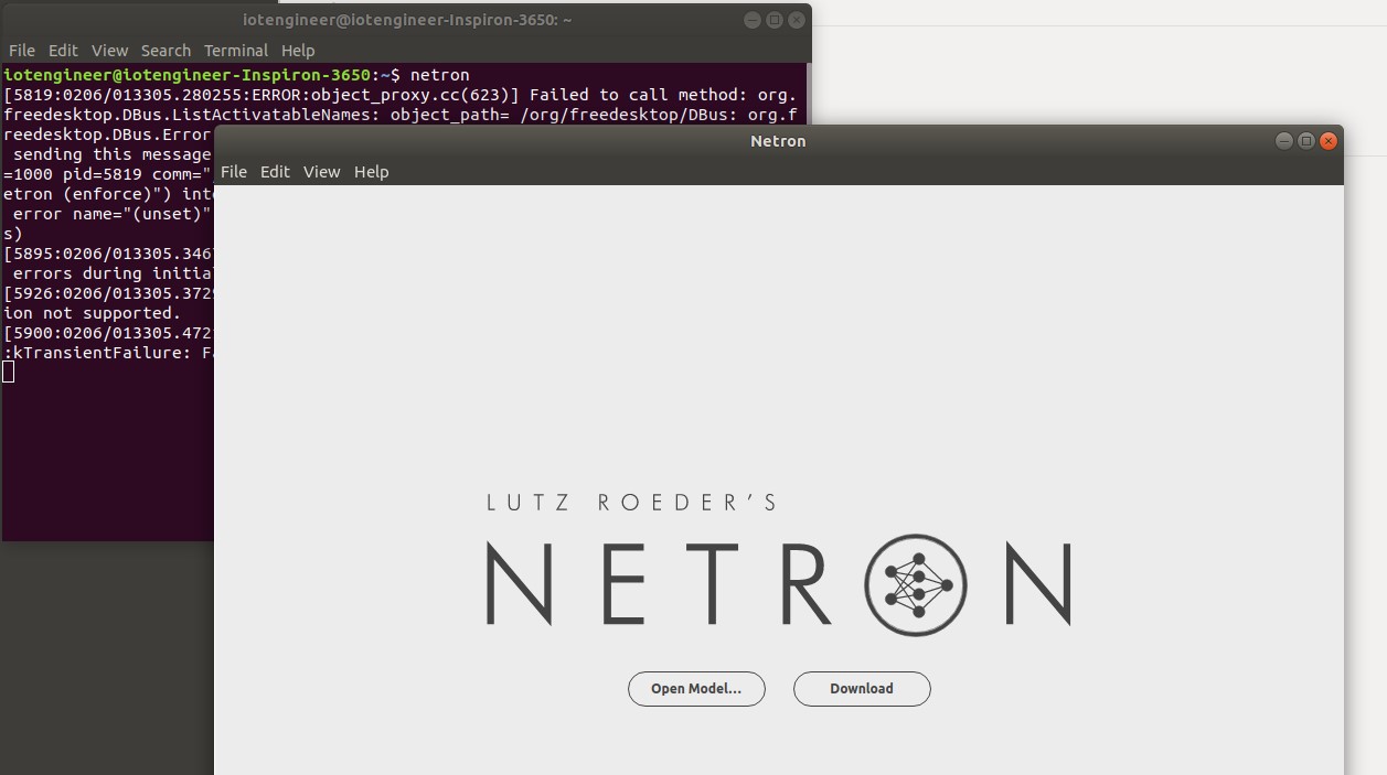 Netronをインストール(Ubuntu と Windows)