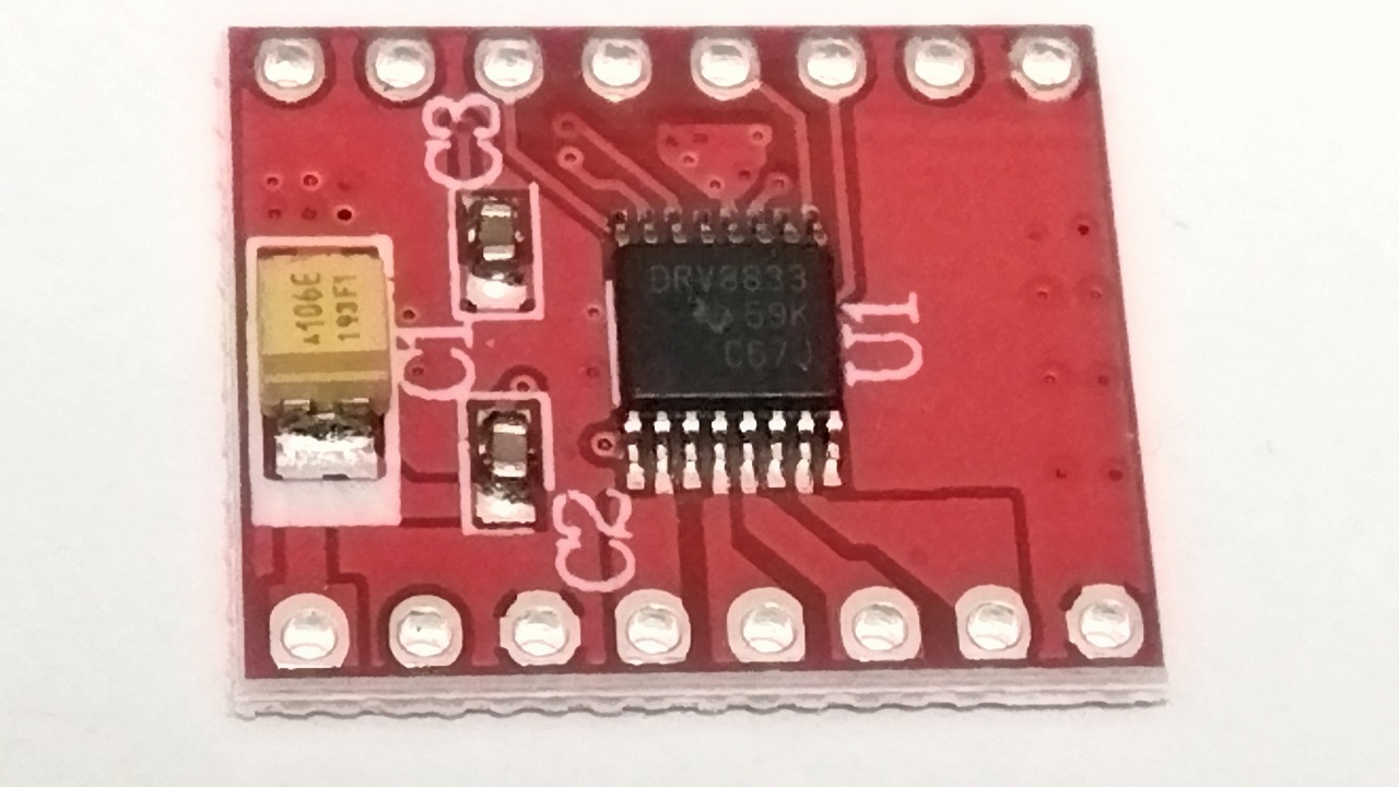 モータドライバのICが動かない…故障？と勘違いした件