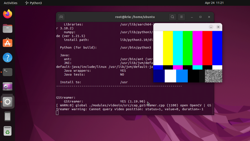 360°カメラ(RICOH THETA)をGStreamer+OpenCVで処理してみた