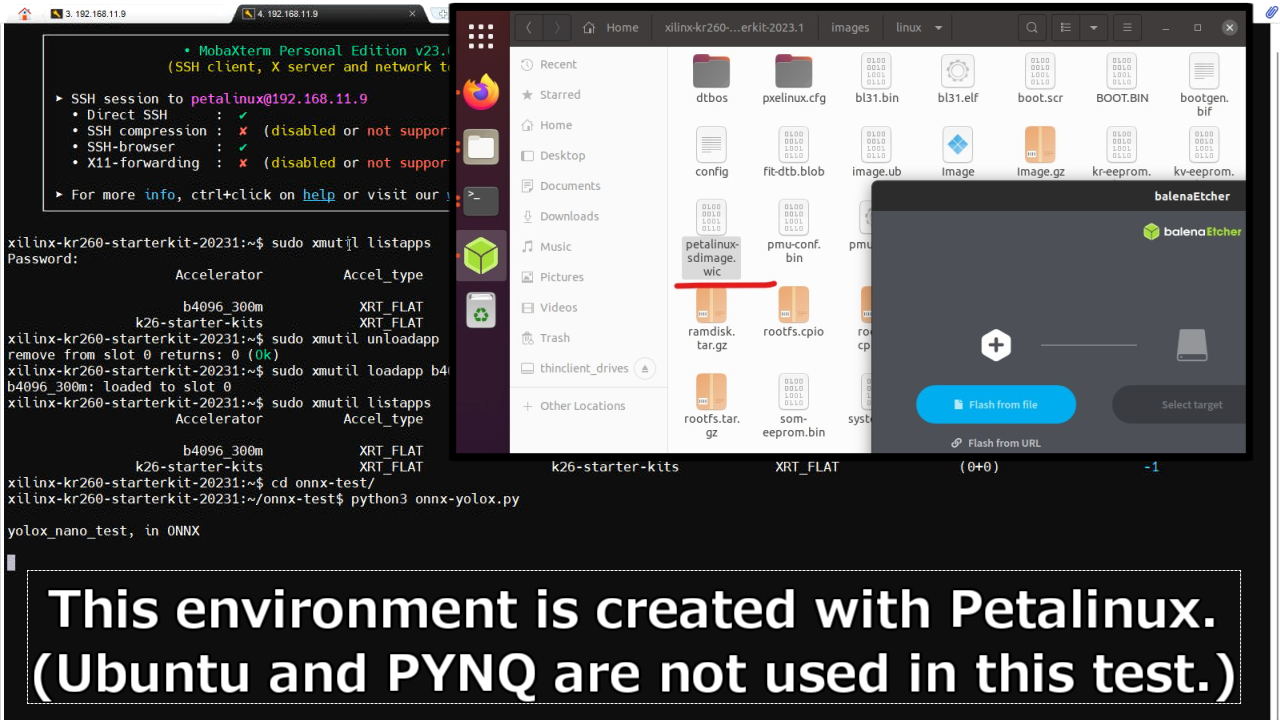 ONNXをDPUとVitis AI環境で動かしてみた。Python編