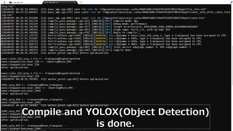 ONNXをDPUとVitis AI環境で動かしてみた。Python編
