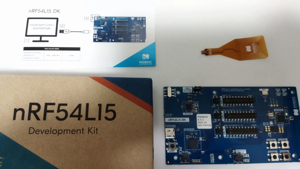nRF54L15DKを購入して、nRF Connect for Desktopで通信テスト